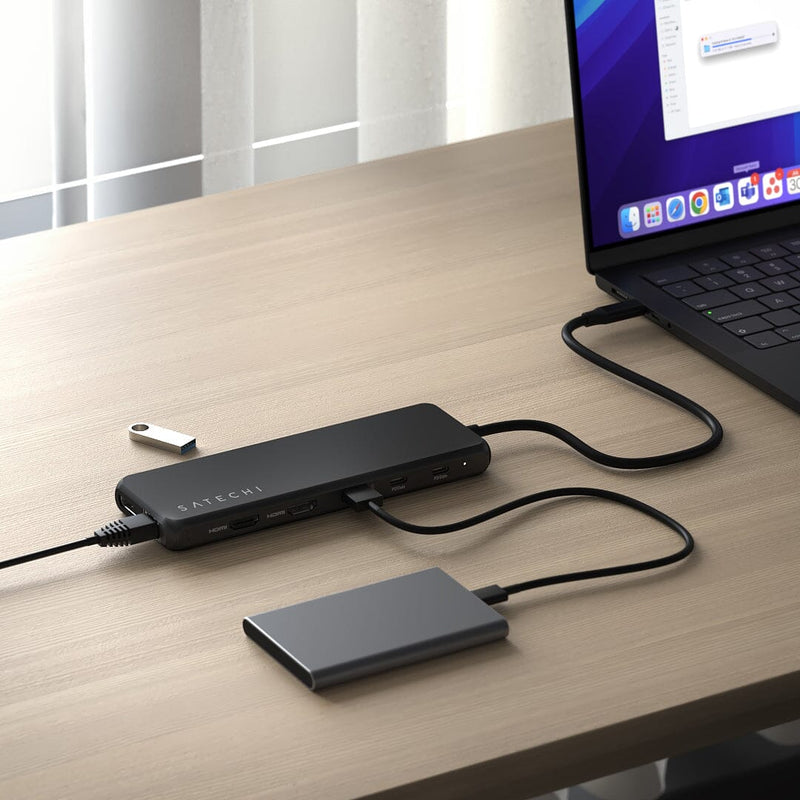 13-in-1 USB-C Triple Display Adapter | Multiport Hub – Satechi