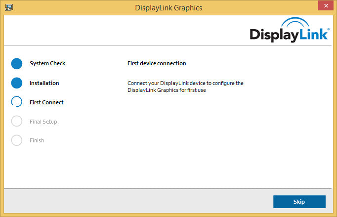 DisplayLink Manager – Microsoft Windows Installation Instructions – Satechi