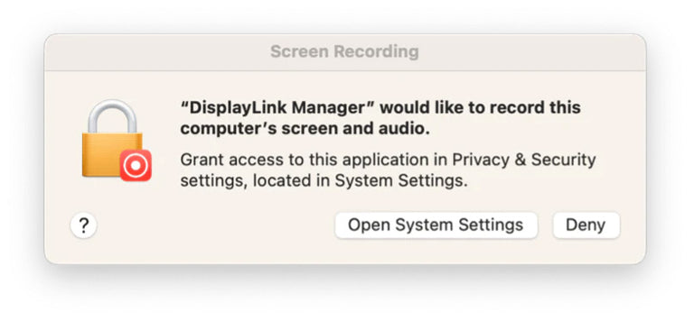 DisplayLink Manager – macOS Installation Instructions – Satechi