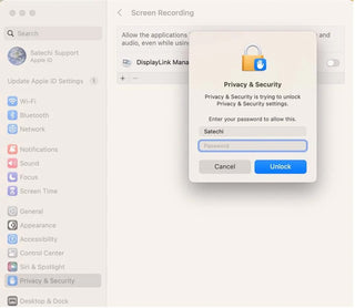 DisplayLink Manager – macOS Installation Instructions – Satechi