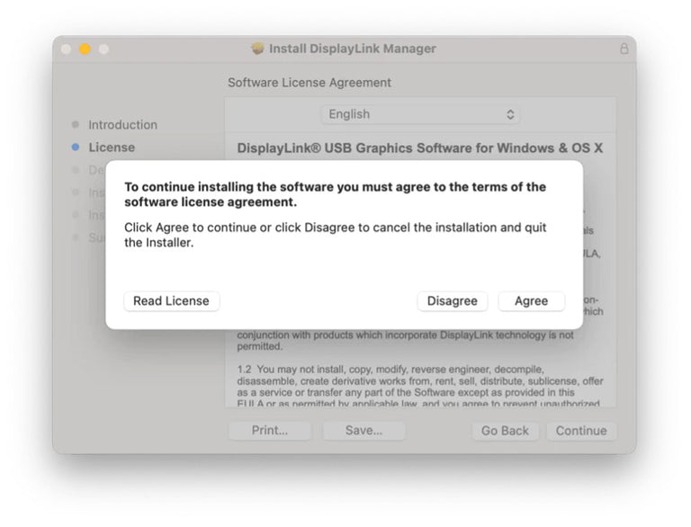 DisplayLink Manager – macOS Installation Instructions – Satechi