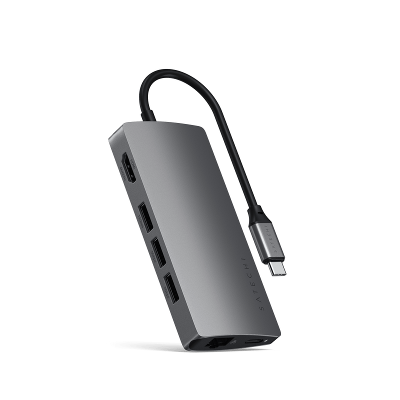 Type-C Multi-Port Adapter 4K with Ethernet V2 – Satechi