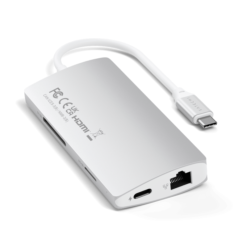 Type-C Multi-Port Adapter 4K with Ethernet V2 – Satechi