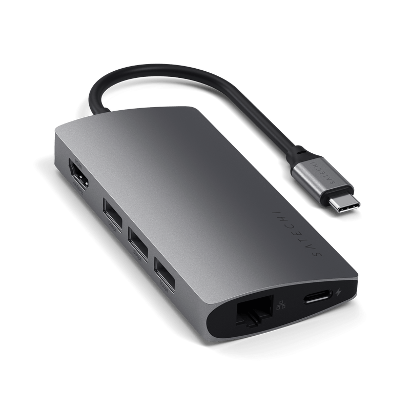 Type-C Multi-Port Adapter 4K with Ethernet V2 – Satechi