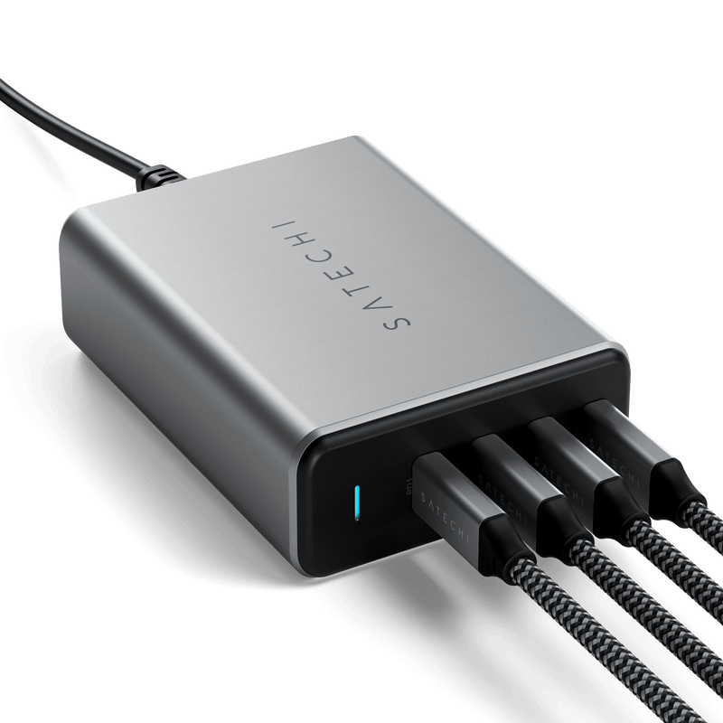 165W USB-C 4-Port GaN Charger | Fast PD Charging – Satechi
