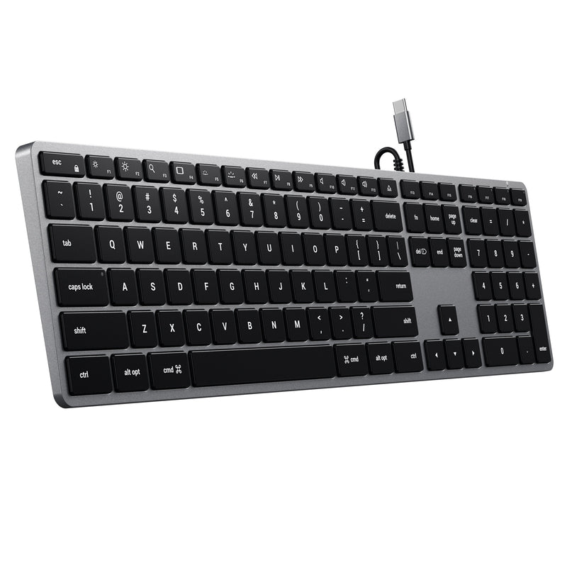 Slim W3 Wired Backlit Keyboard for Mac & PC – Satechi