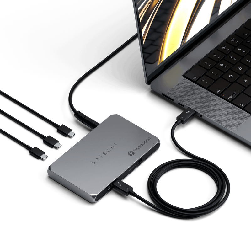 Thunderbolt 4 Slim Hub | Up to 60W charging – Satechi