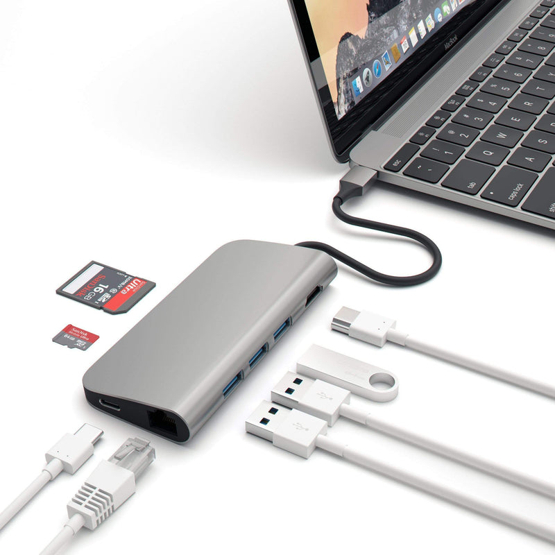 Type-C Multi-Port Adapter 4K with Ethernet | Hub – Satechi