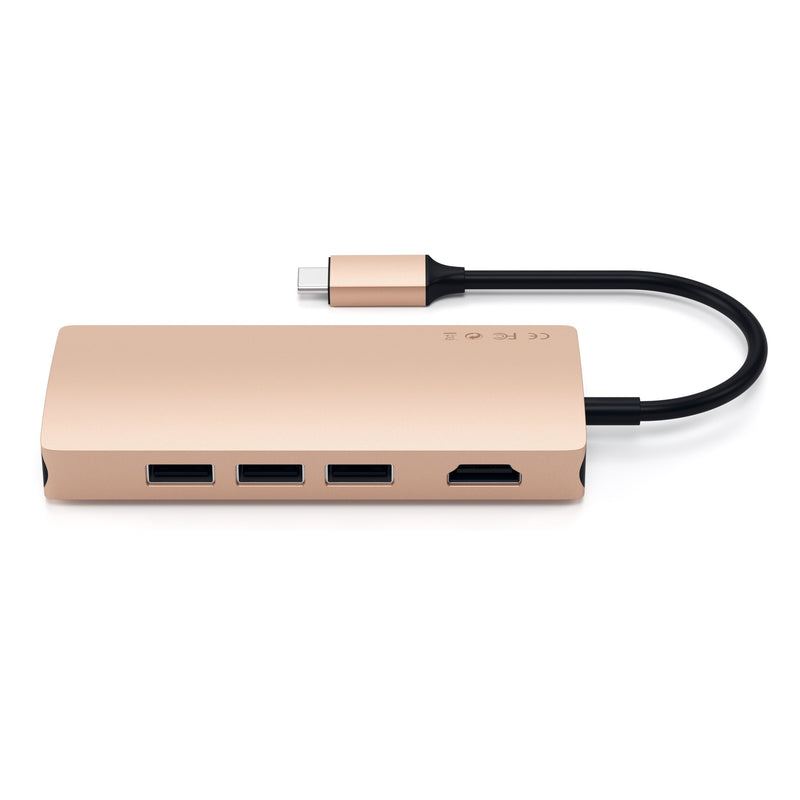 Type-C Multi-Port Adapter 4K with Ethernet V2 – Satechi