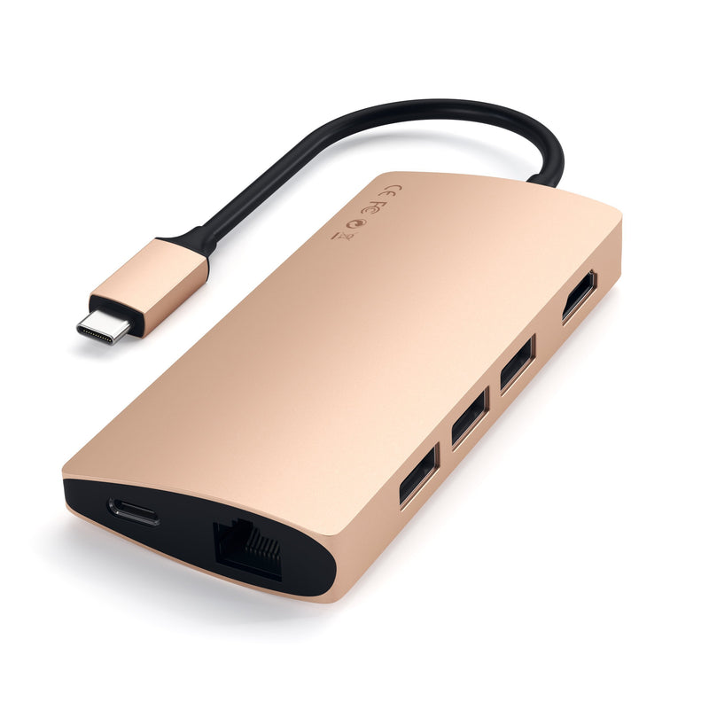 Type-C Multi-Port Adapter 4K with Ethernet V2 – Satechi