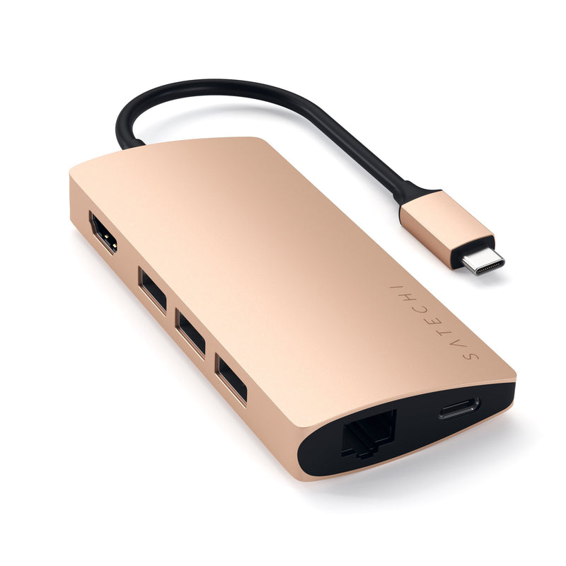 Type-C Multi-Port Adapter 4K with Ethernet V2 – Satechi